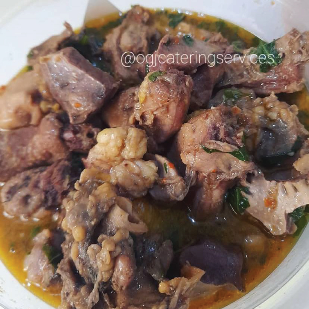 Assorted meat pepper soup